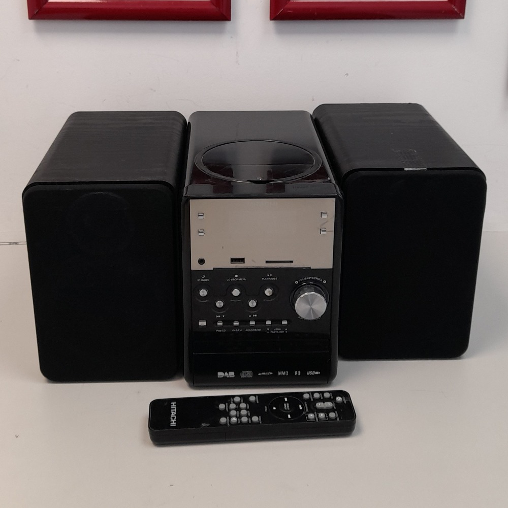 Pre-owned Hitachi AXM898U Compact Stereo HiFi System- DAB & FM Radio ...